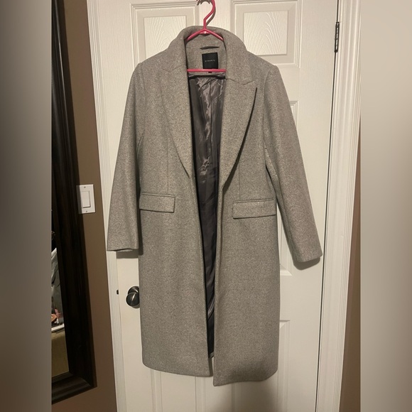 Dynamite | Jackets & Coats | Grey Long Coat | Poshmark